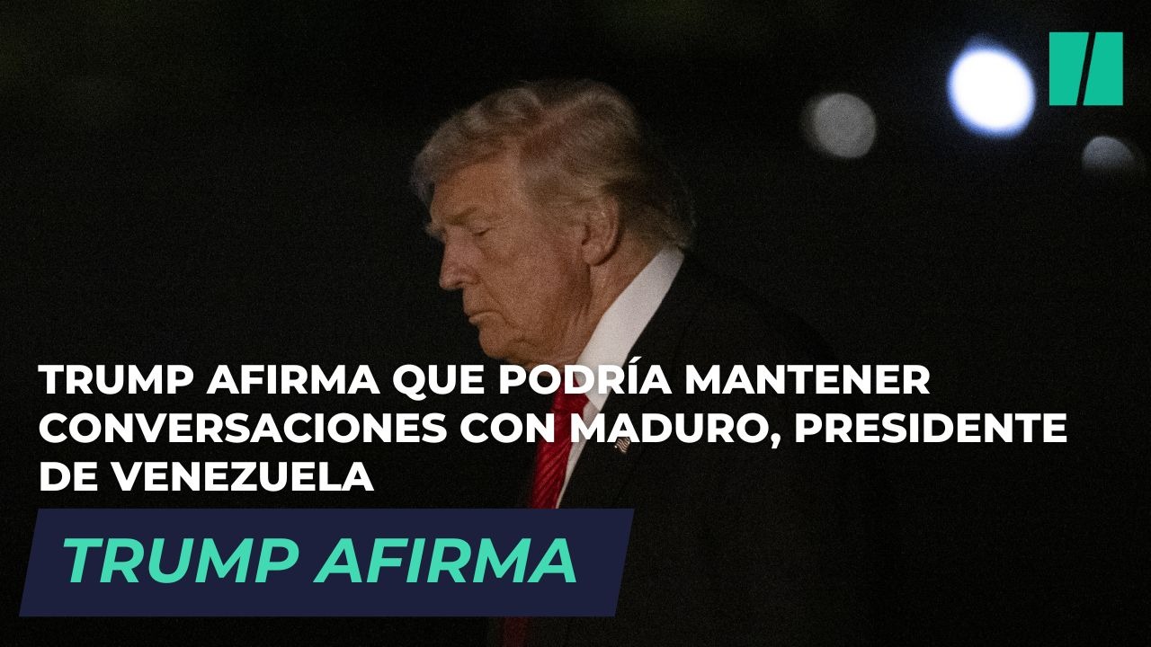 Trump gira y desliza ahora que podría hablar con Maduro: ¿qué está ...
